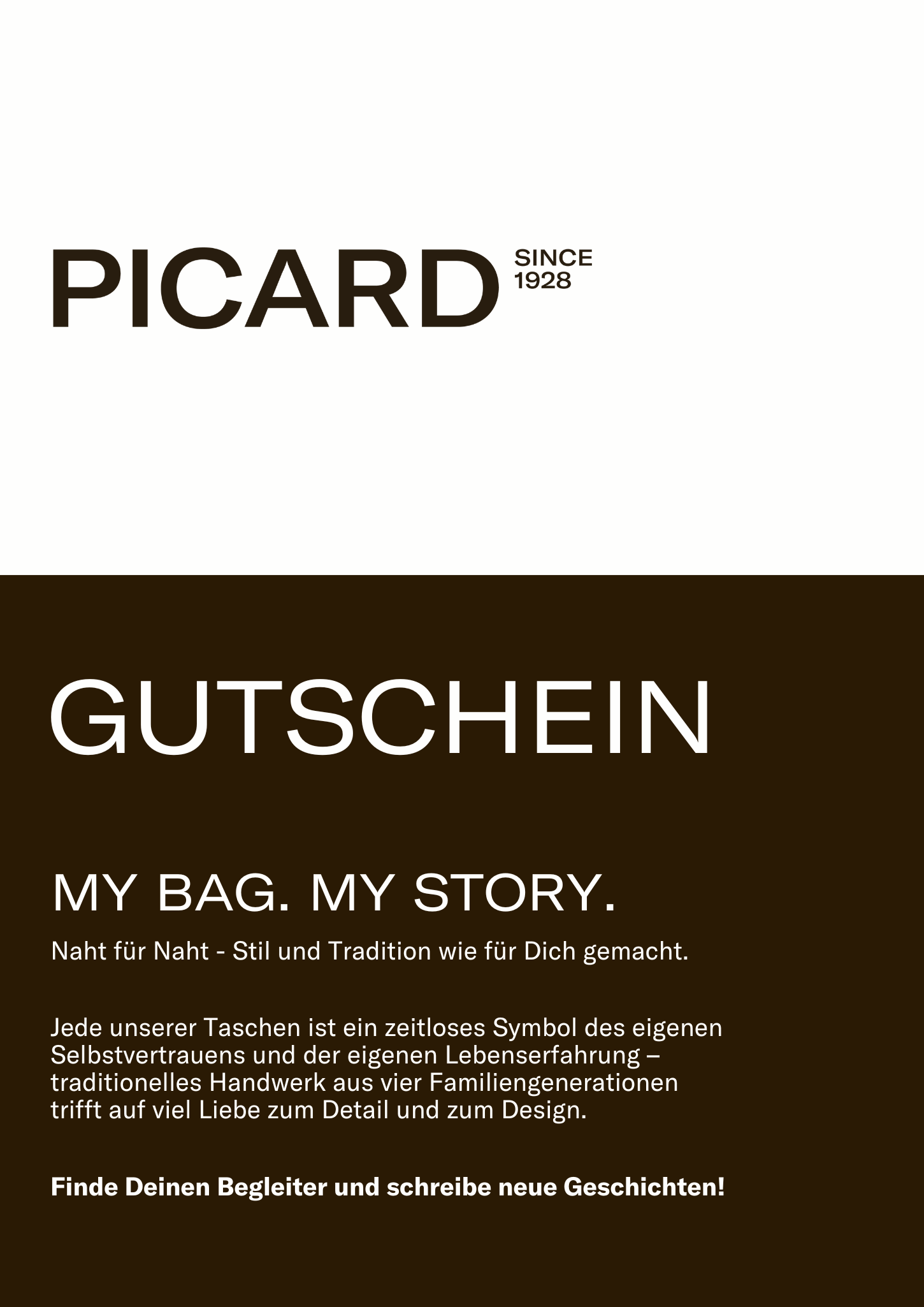 PICARD Geschenkgutschein | Gutschein für Handtaschen und mehr